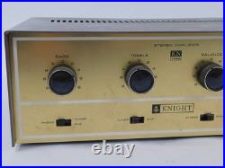 Knight Knightkit KN-724A Vintage Kit Tube Stereo Amplifier (for parts ...