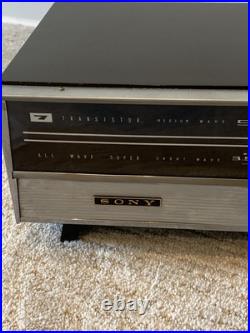 Sony Tr-711 Transistor Wooden Case Radio 1959 All Wave For Parts ...