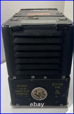 VTG WWII AIRCRAFT ARC MC Signal CORPS RADIO TRANSMITTER HAM PARTS ...