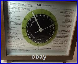 Vintage Allied Radio Trio Hamclock World Time Clock Japan Hc-1 Vg Parts ...
