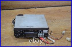 Vintage Alpine 7380 Cassette Player Old School Car Stereo PARTS OR ...