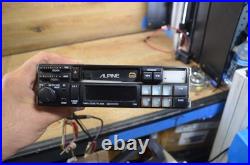 Vintage Alpine 7380 Cassette Player Old School Car Stereo PARTS OR ...