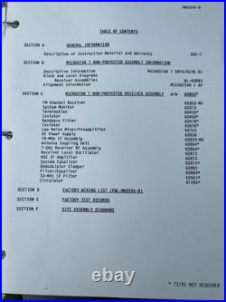 Vintage Harris MICROSTAR 7 M60354 KTR II Raytheon Microwave Radio Lot ...