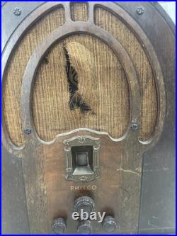 Vintage Philco Model 89 Super Heterodyne Tube Radio As Is For Parts JK ...