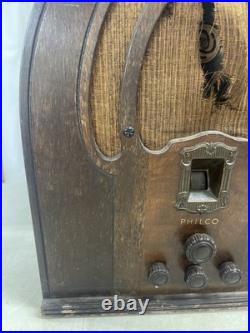 Vintage Philco Model 89 Super Heterodyne Tube Radio As Is For Parts JK ...