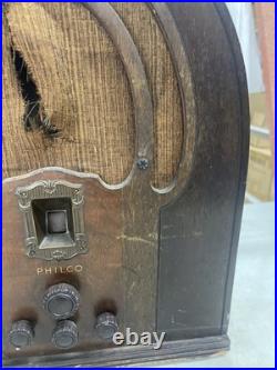 Vintage Philco Model 89 Super Heterodyne Tube Radio As Is For Parts JK ...
