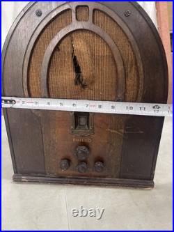 Vintage Philco Model 89 Super Heterodyne Tube Radio As Is For Parts JK ...